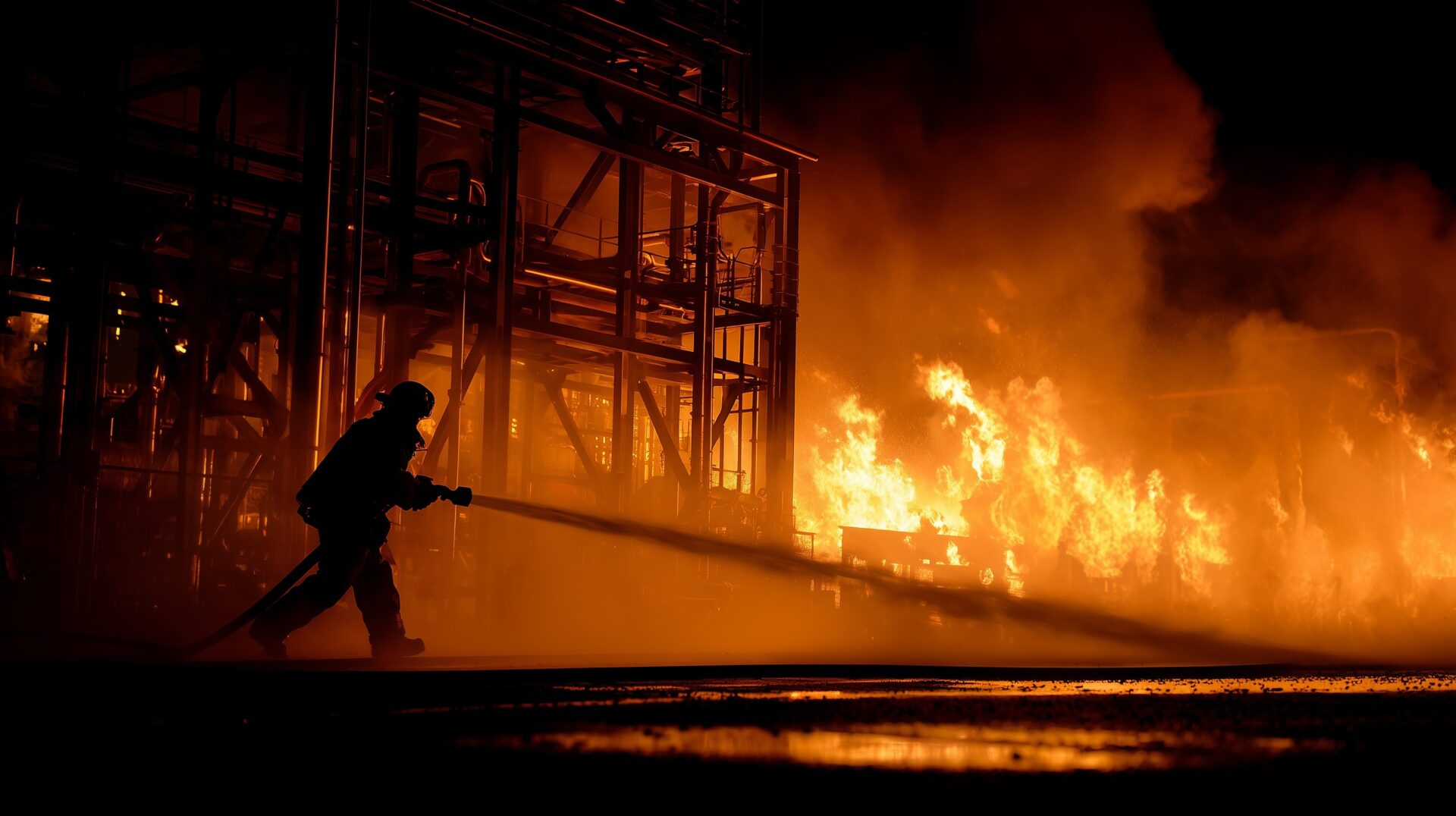 Firefighting foam: How does it work? - ISK Fire Survival